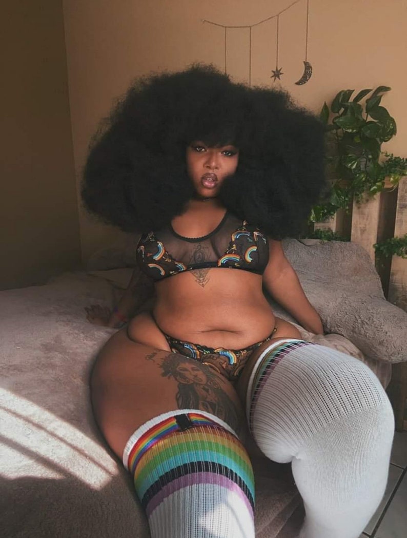 Real Plus Size Thigh High Socks Long Cotton Over The Knee Etsy