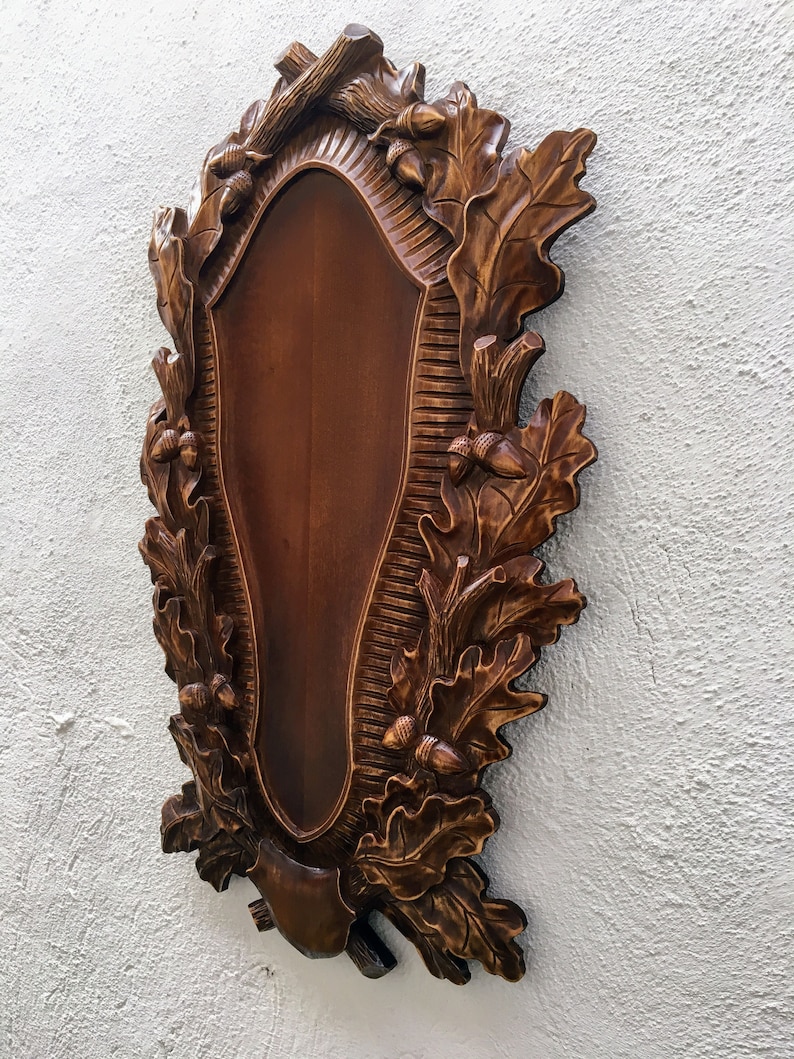 Hand Carved Mount, Taxidermy Plaque, European Mount Plaque,taxidermy ...