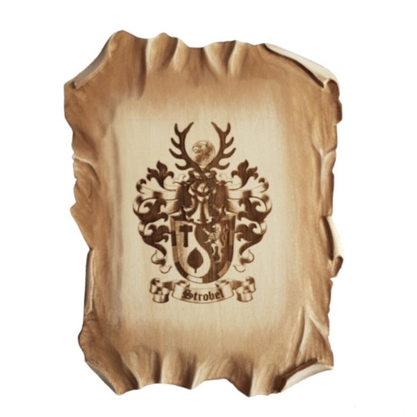 Family Crest Plaque - Etsy