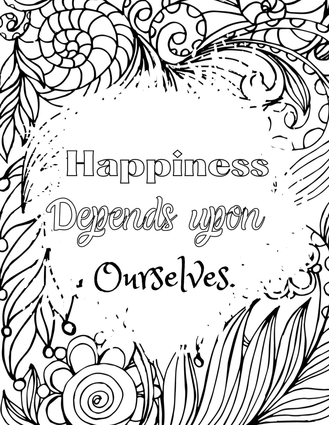 120 Mood Boosting Coloring Pages: Anti-anxiety, Anti-depressant ...
