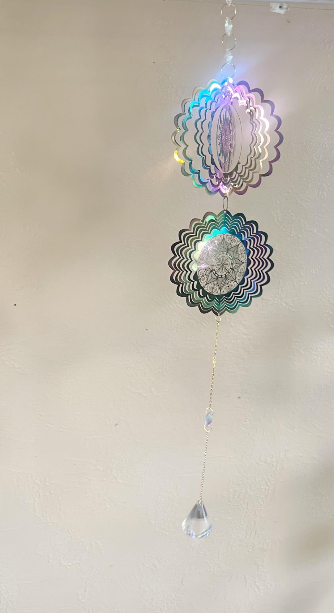 Wind Spinning Sun Catcher - Etsy