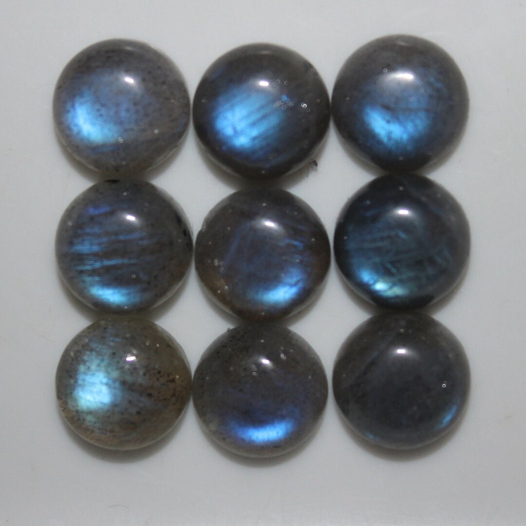 Labradorite Round Cabochon 3mm, 4mm, 5mm, 6mm, 8mm, 10mm, 12mm & 14mm ...