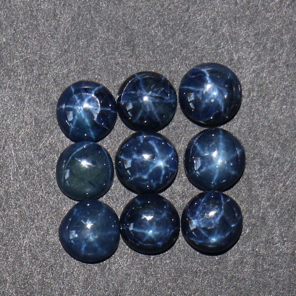 Blue Star Sapphire Ring - Etsy