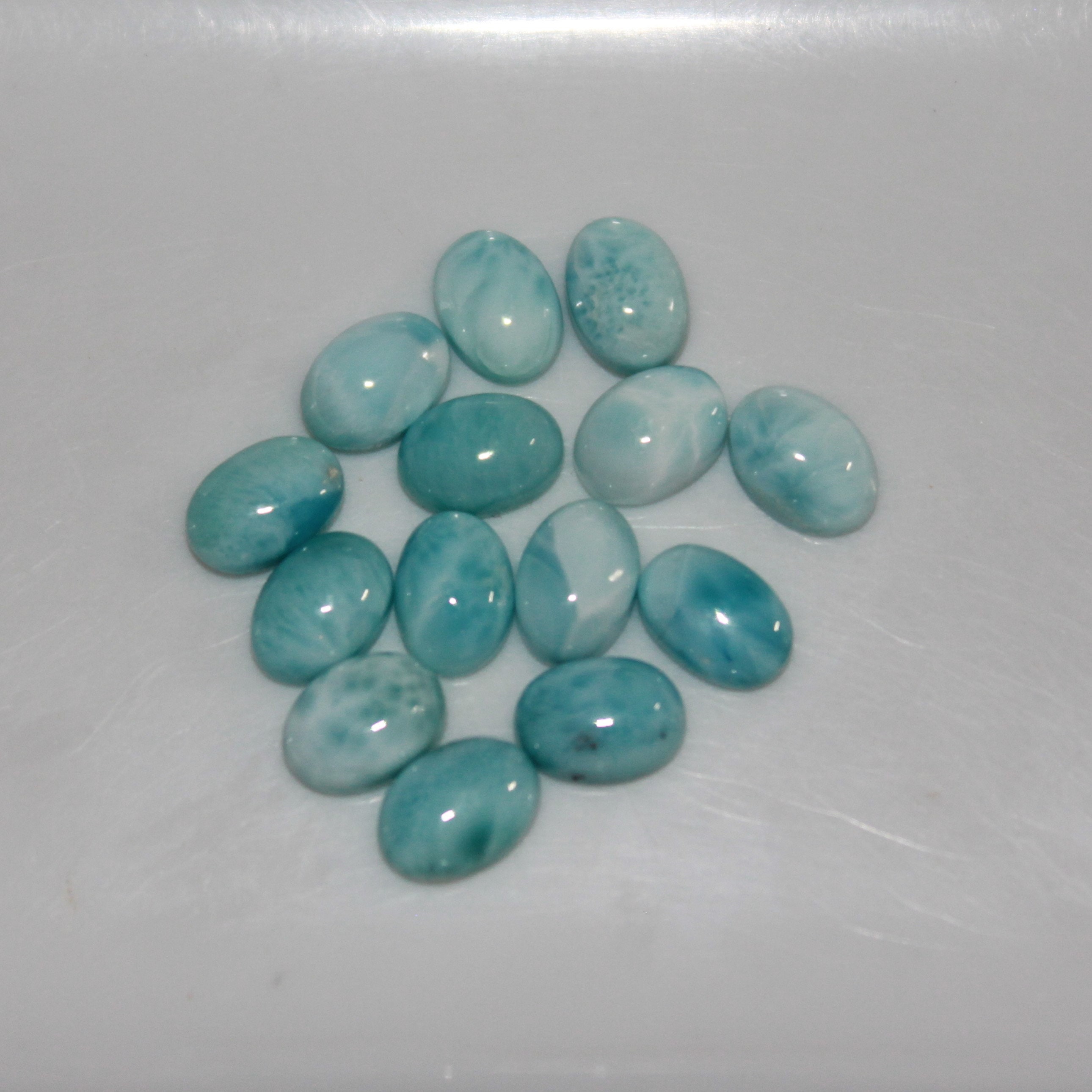 Larimar, Dolphin Stone, Atlantis Stone, Lorimar 6x4mm 7x5mm 8x6mm 9x7mm ...