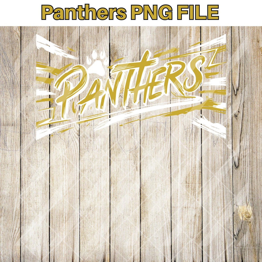 Black and White Panthers PNG for T-shirts, Crafts, DTF, Sublimation ...