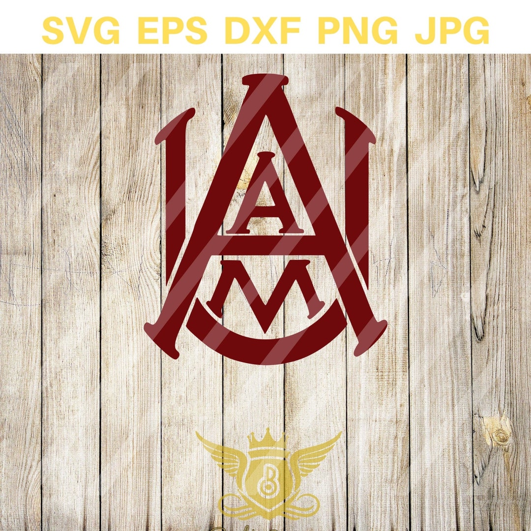 Alabama A & M SVG, University Svg, Logo, Bulldogs SVG, HBCU, Instant ...