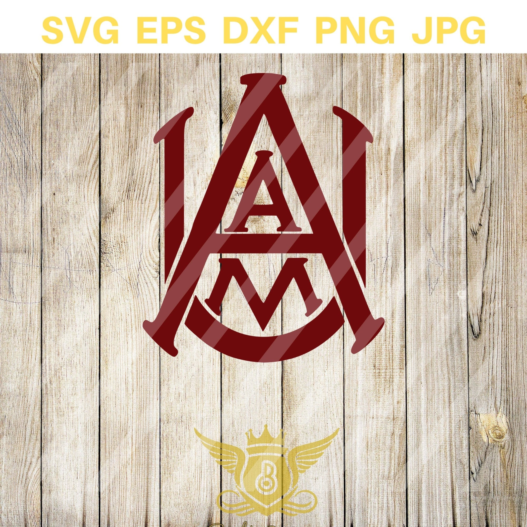 Alabama A & M SVG, University svg, Logo, Bulldogs SVG, HBCU, descarga ...