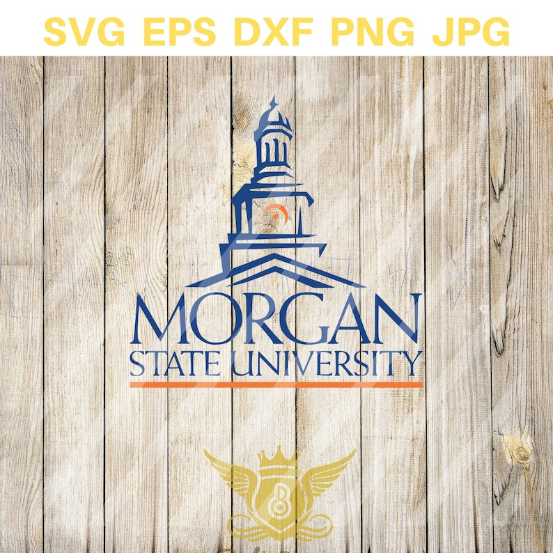 Morgan State SVG University Svg Logo Bears SVG Baltimore - Etsy