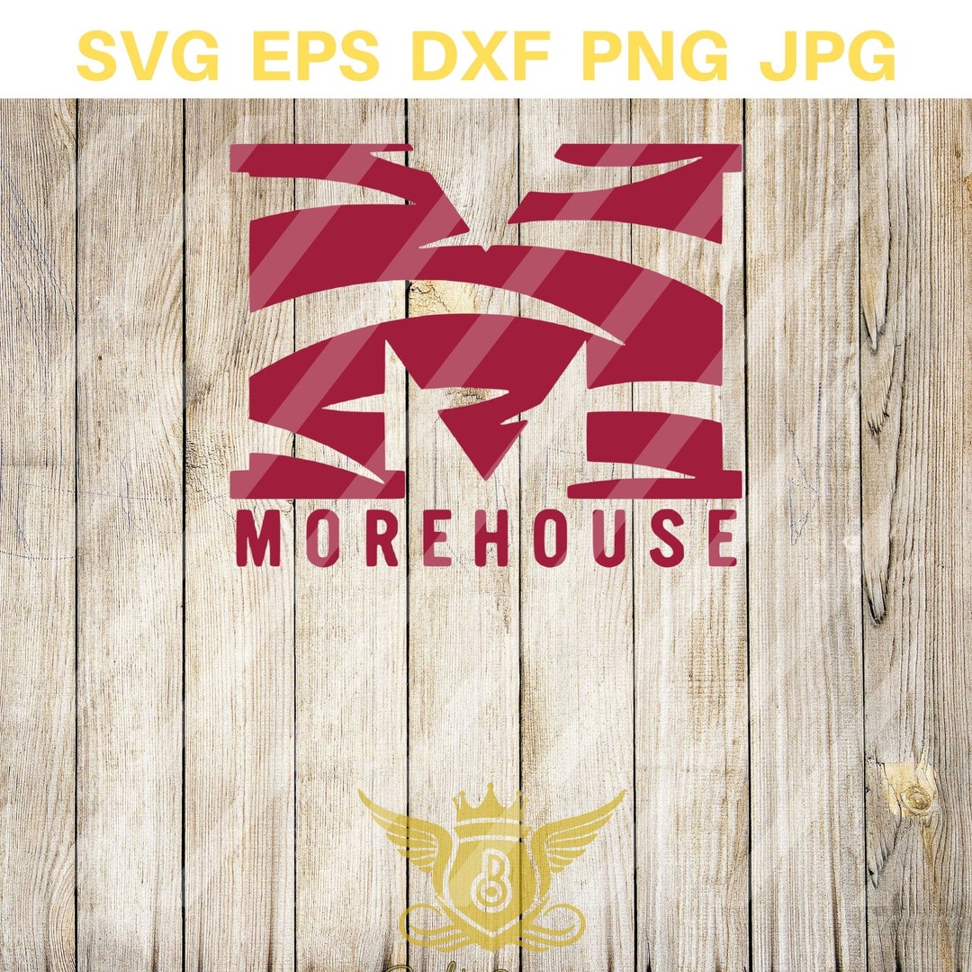 Morehouse SVG University Svg Logo Maroon Tigers SVG HBCU - Etsy UK