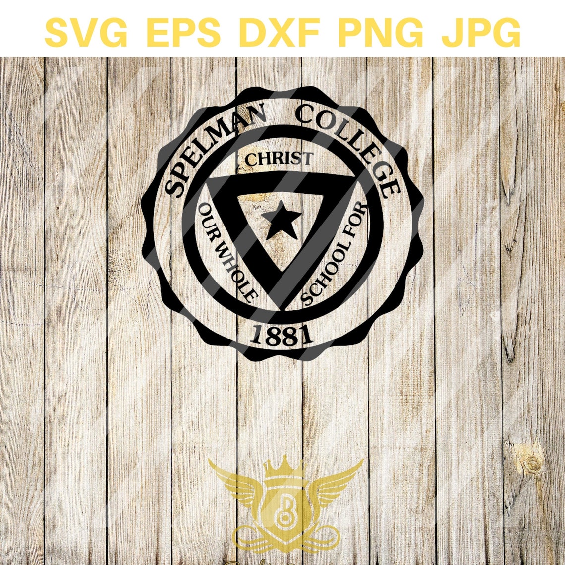 Spelman SVG, College Svg, Logo, Jaguars SVG, Instant Download - Eps ...