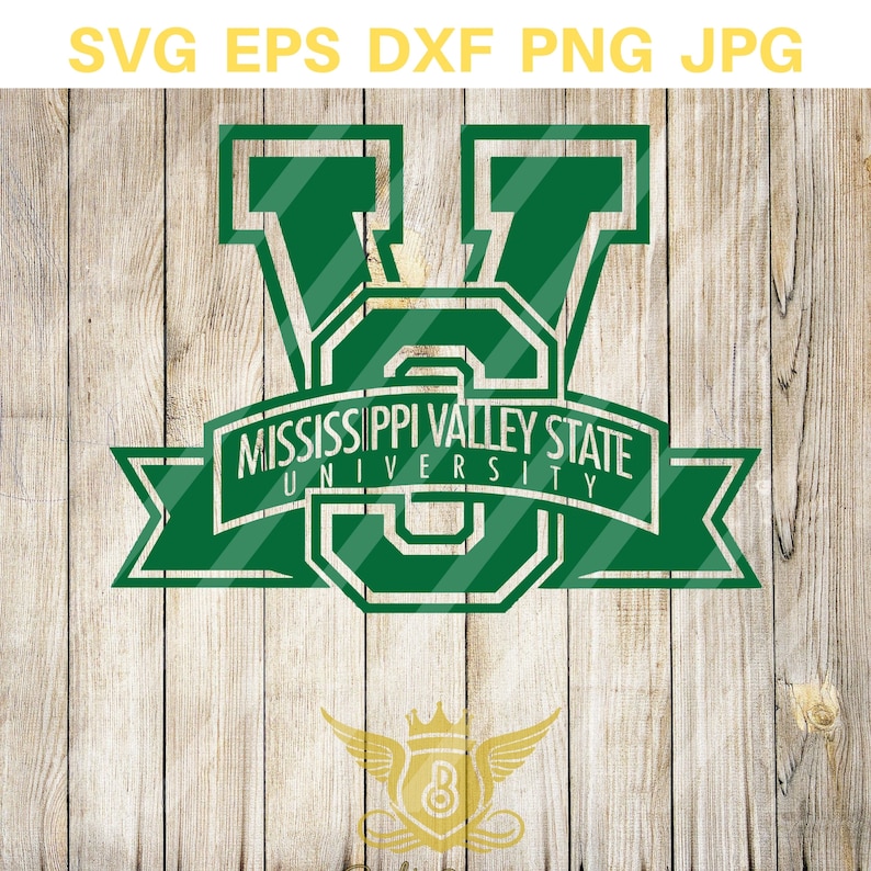 Mississippi Valley State SVG, University Svg, Logo, MVSU SVG, Jerry ...