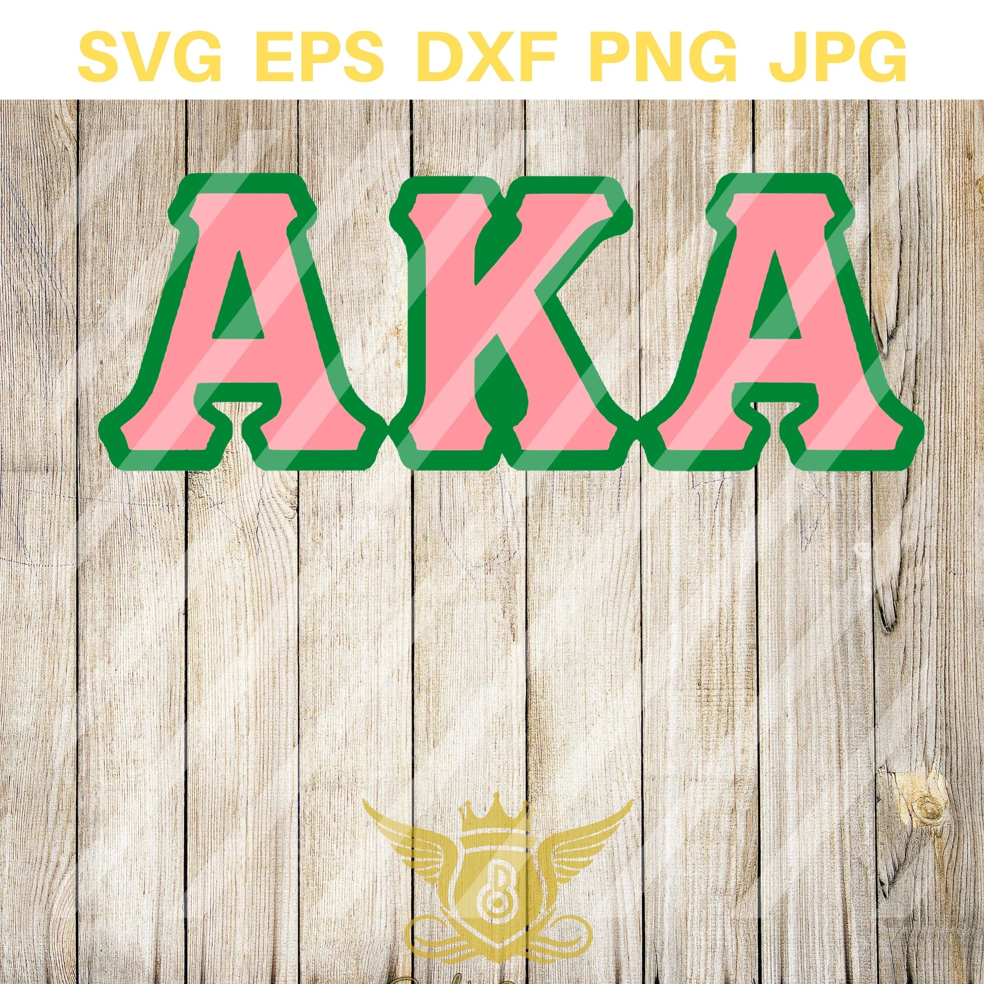 AKA Letters SVG Alpha Svg Kappa Alpha Ivy Pretty Girls - Etsy UK