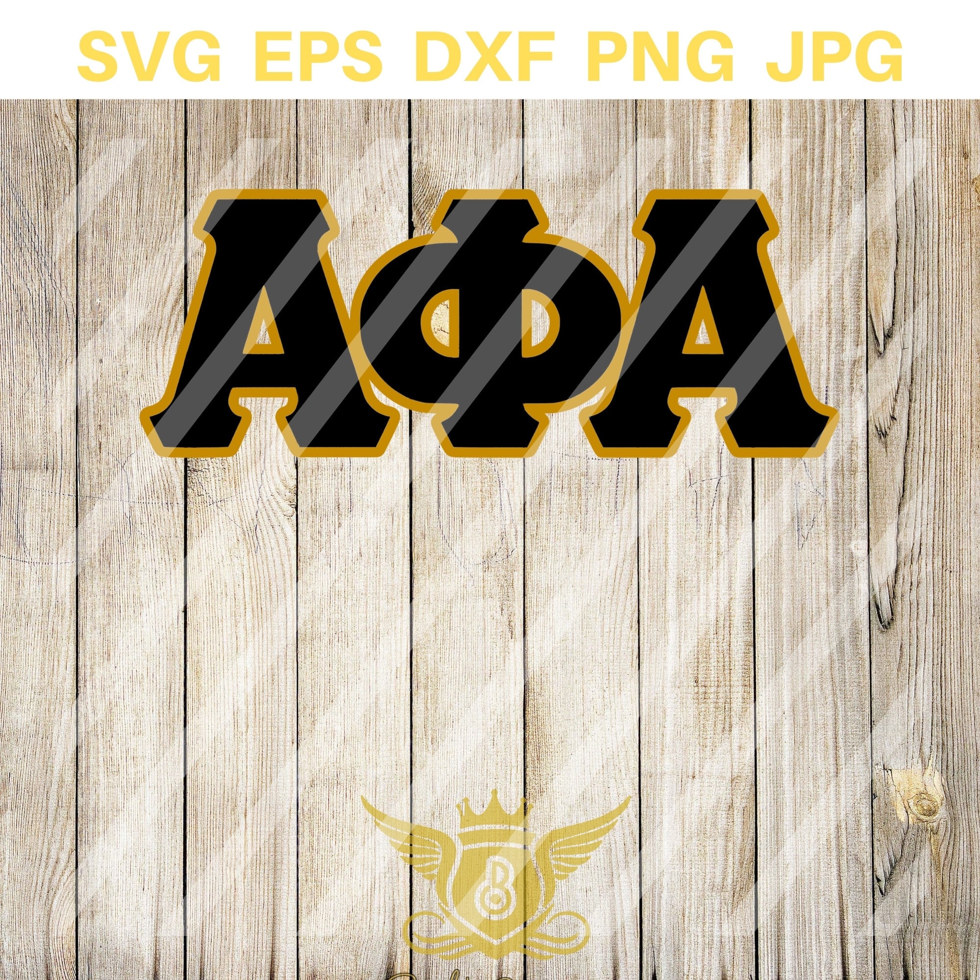 A Phi A Letras SVG Alpha Svg Phi Alpha Fraternity svg - Etsy México