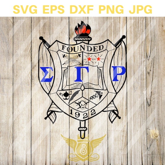 Sigma Gamma Rho SVG Shield Svg Poodle Svg Instant Download - Etsy