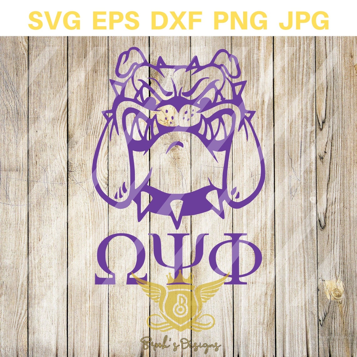 Omega Dog SVG Que Dog Svg Omega Dawg Psi Phi Svg Shield - Etsy