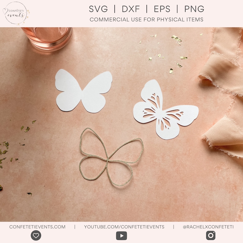 Butterfly SVG Butterfly SVG Bundle Spring Cut File - Etsy