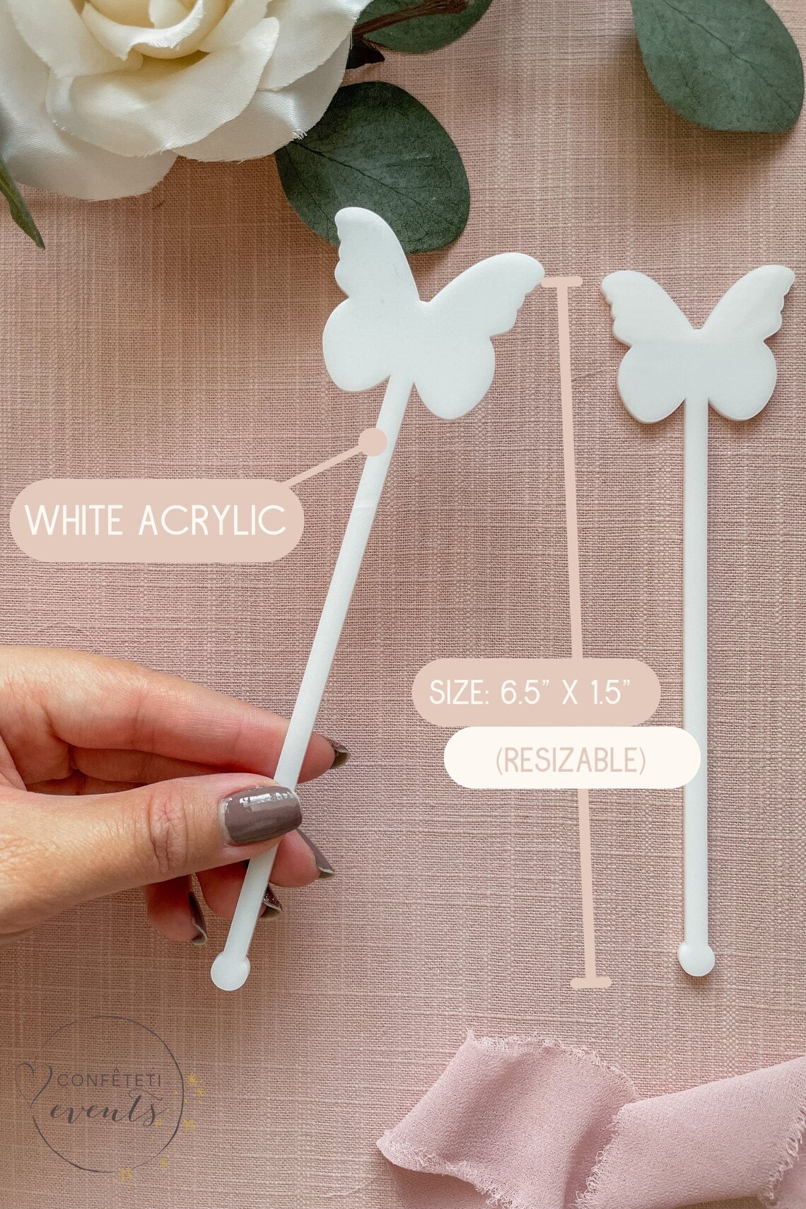 Swizzle Stick SVG Laser Cut File Drink Stirrer SVG Laser - Etsy