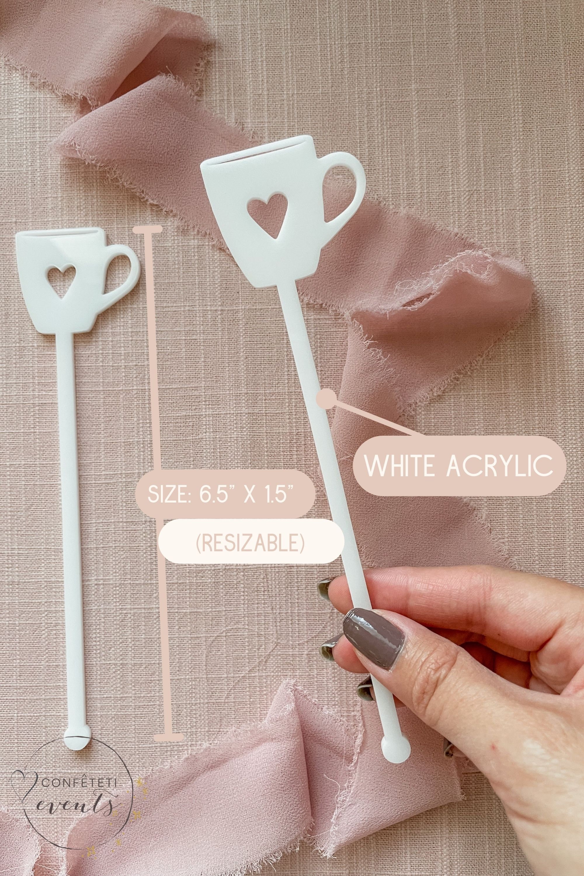 Swizzle Stick SVG Laser Cut File - Drink Stirrer SVG - Laser Cut File ...