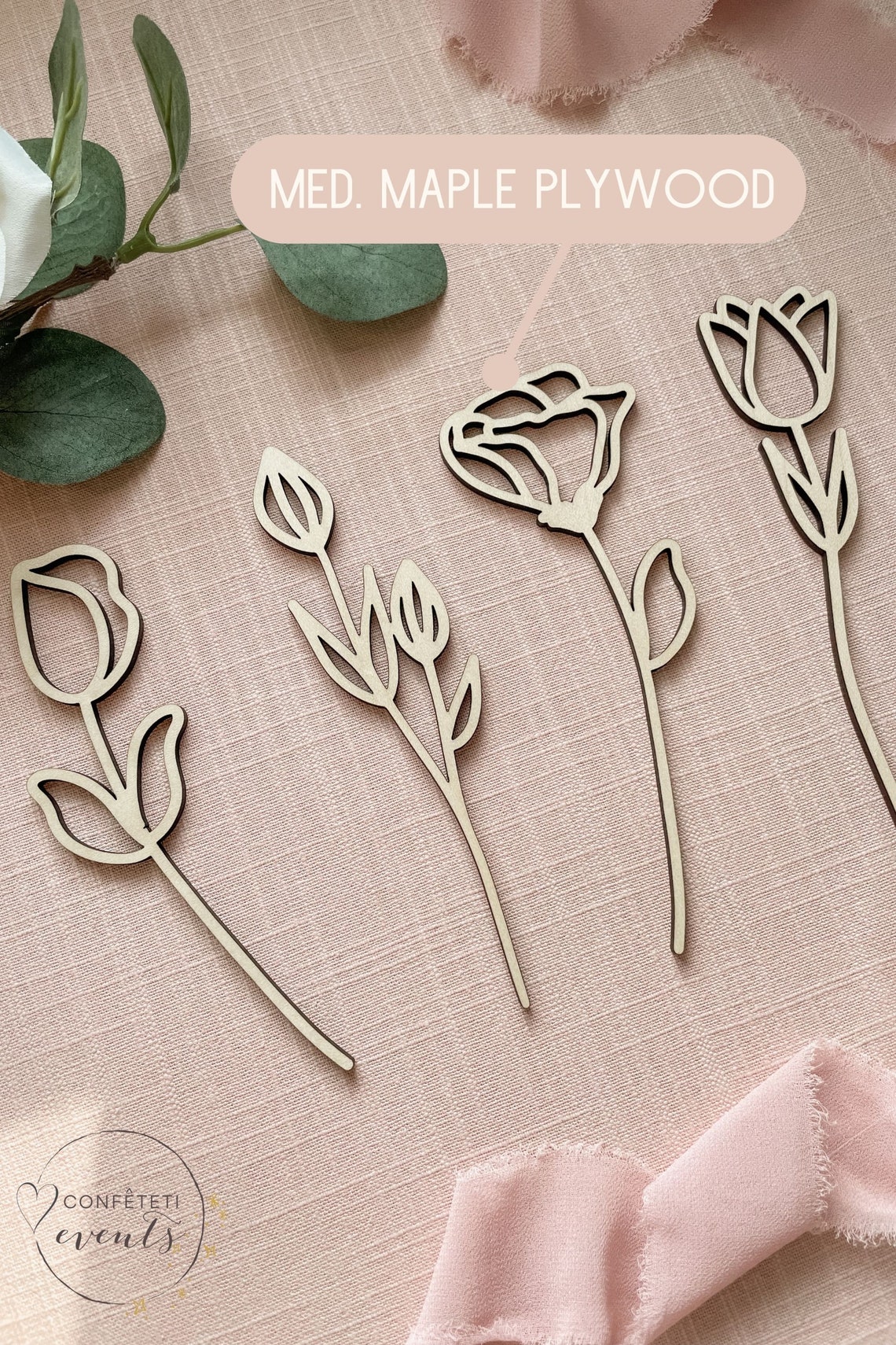 Flower Laser Cut File Layered Laser File Floral SVG Laser - Etsy