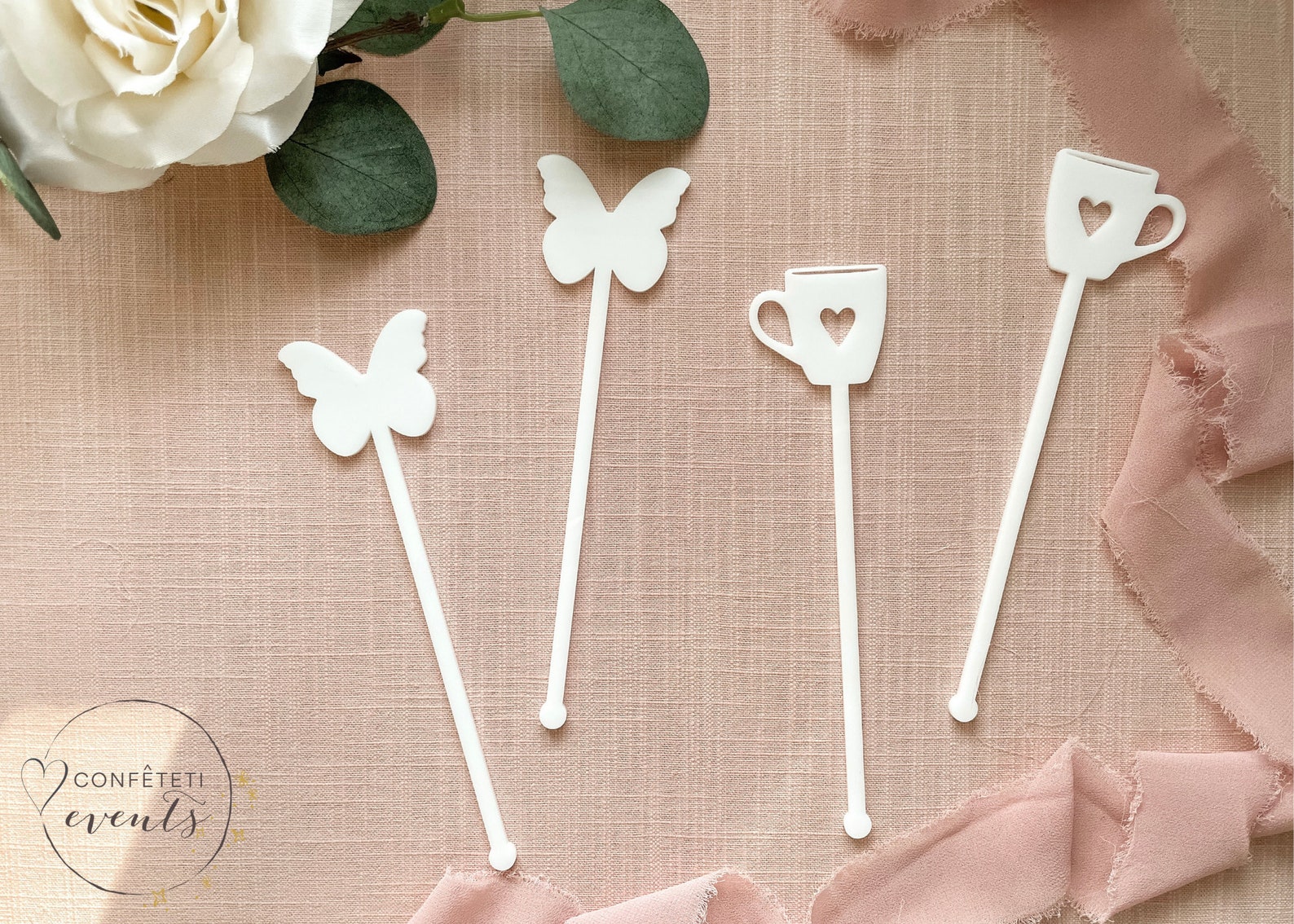 Swizzle Stick SVG Laser Cut File Drink Stirrer SVG Laser - Etsy