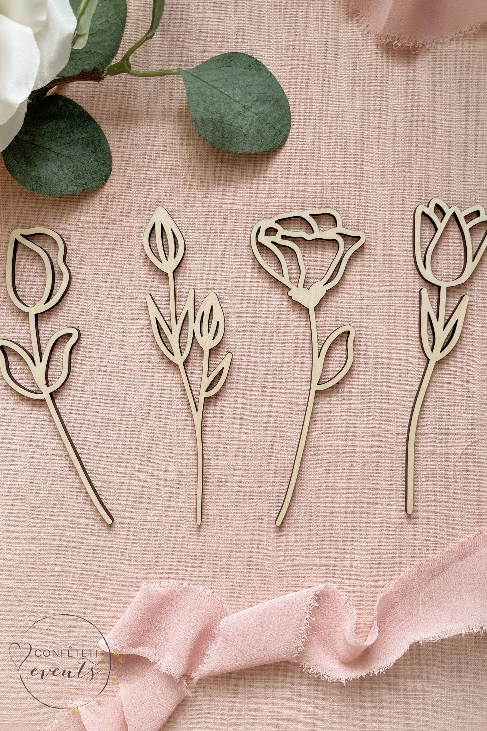 Flower Laser Cut File Layered Laser File Floral SVG Laser - Etsy