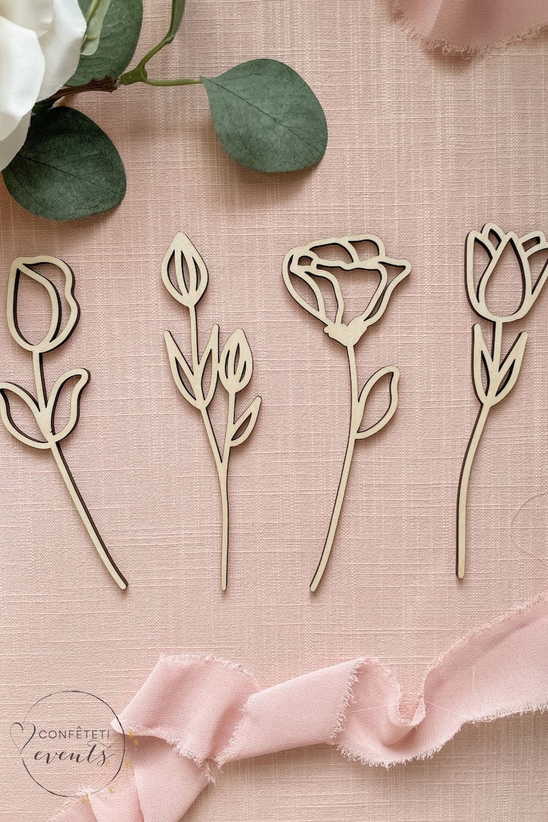 Flower Laser Cut File Layered Laser File Floral SVG Laser - Etsy