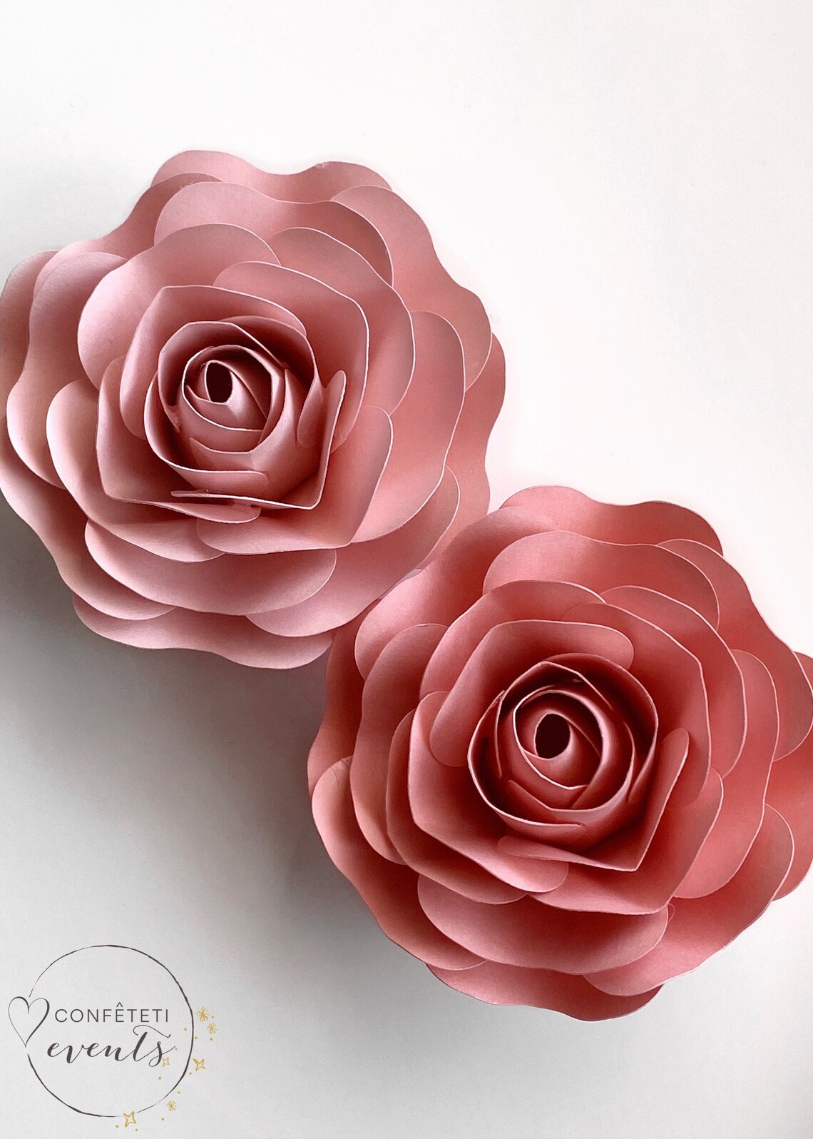 Mini Paper Flower SVG - Paper Flower SVG for Cricut - Makes 3-4 ...