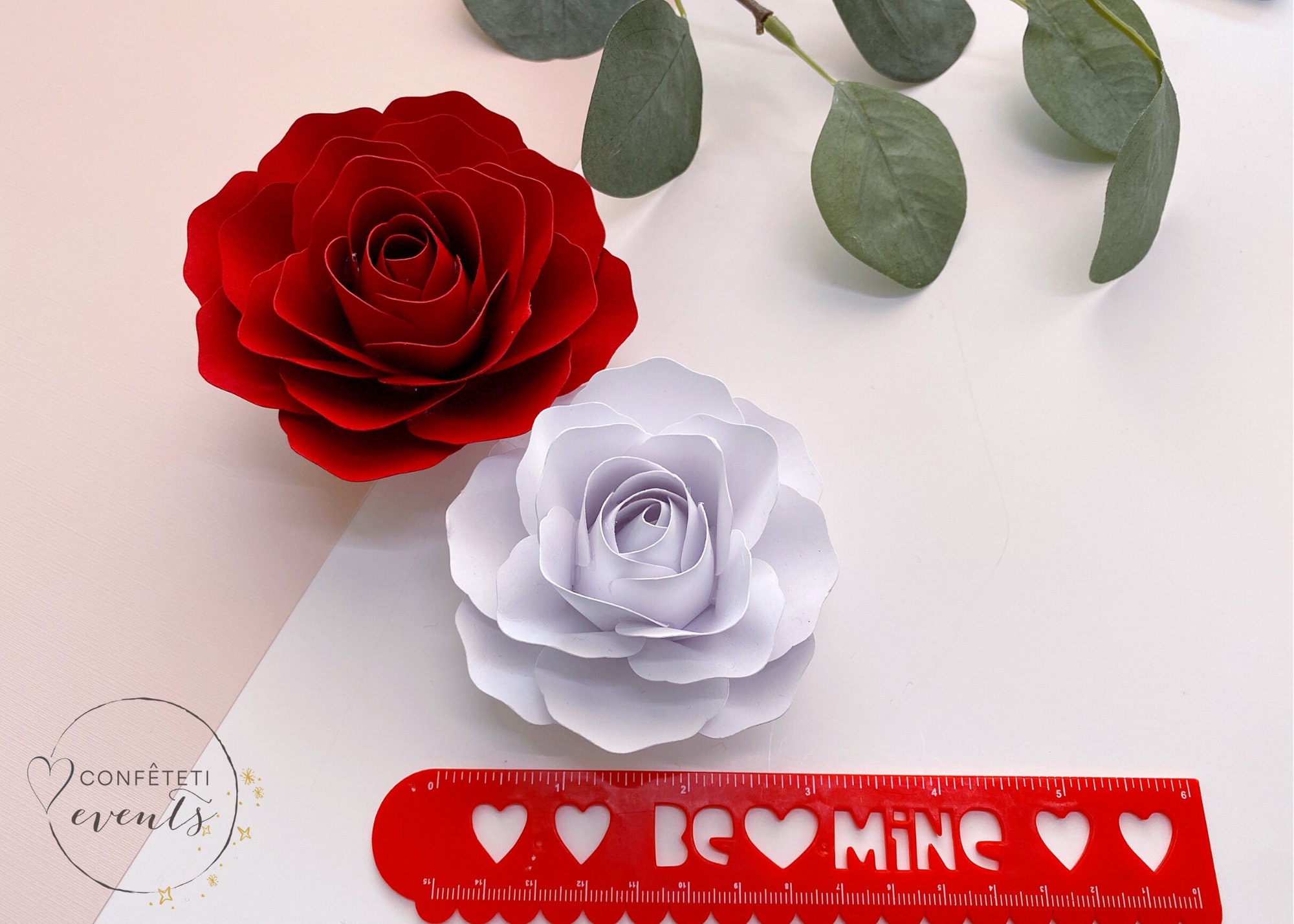 Mini Paper Flower SVG Paper Flower SVG for Cricut Makes - Etsy