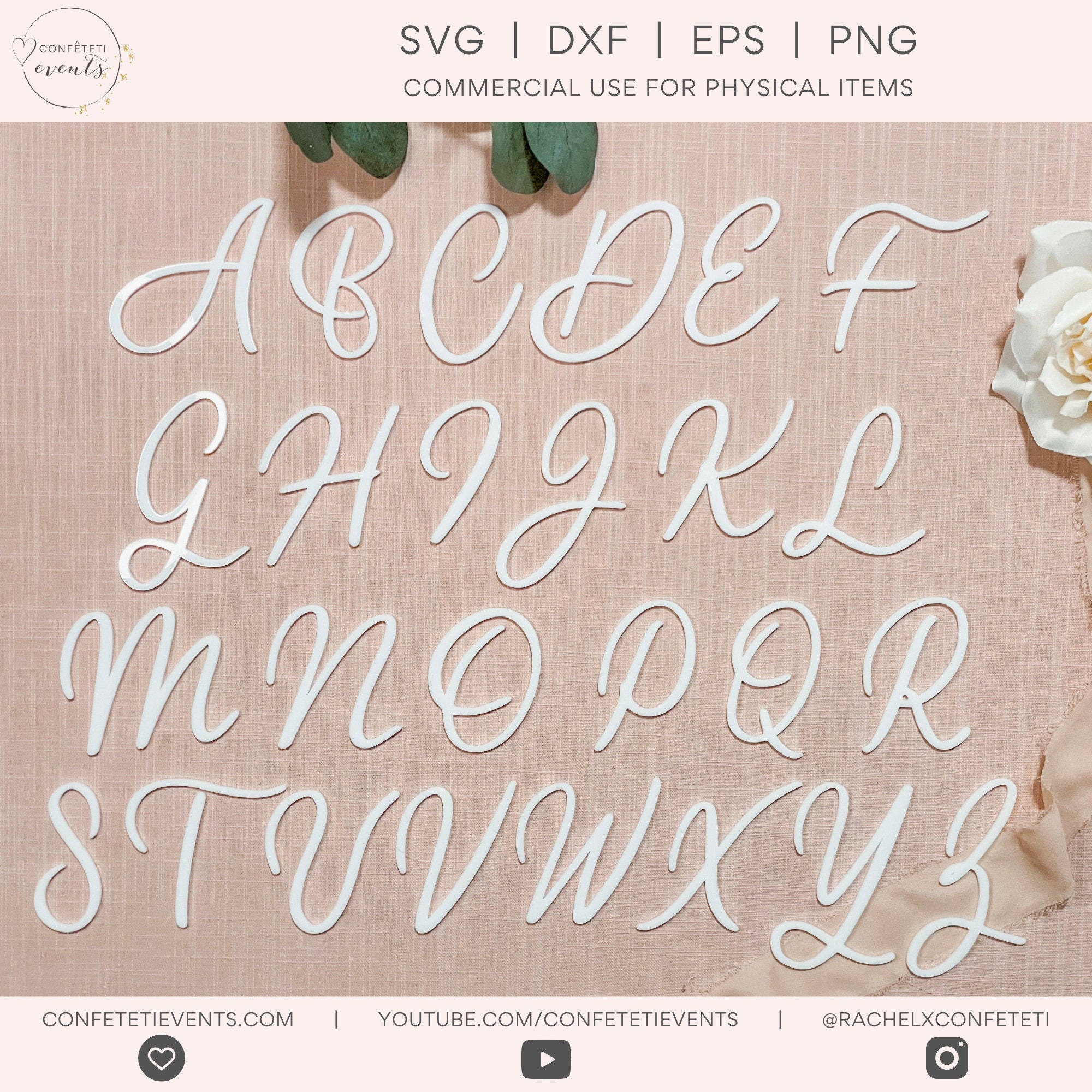 Layered Alphabet Laser Cut File Glowforge Ornament SVG - Etsy