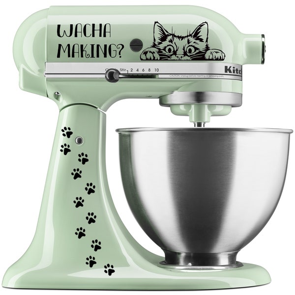 Stand Mixer Decal - Etsy