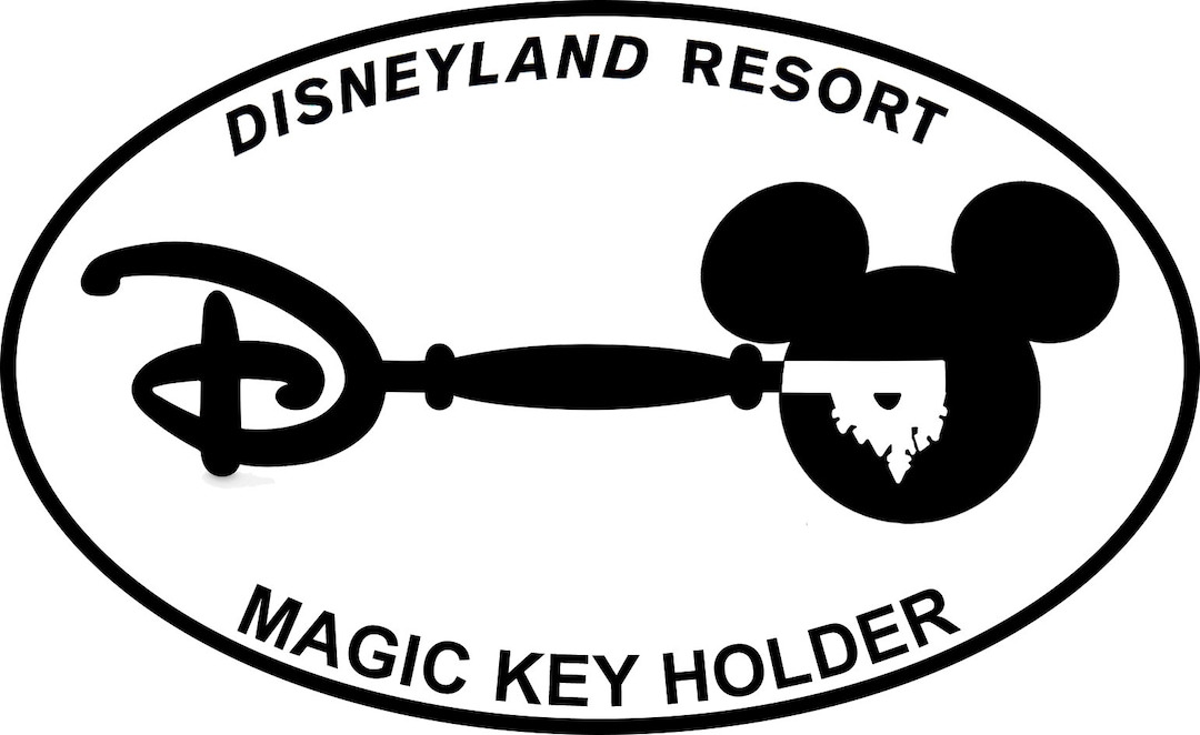 Magic Key Holder Vinyl Sticker No Background Vs 4 - Etsy