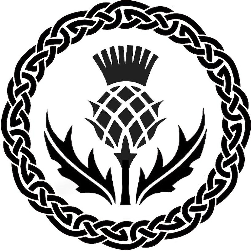 Celtic Knot Thistle - Etsy