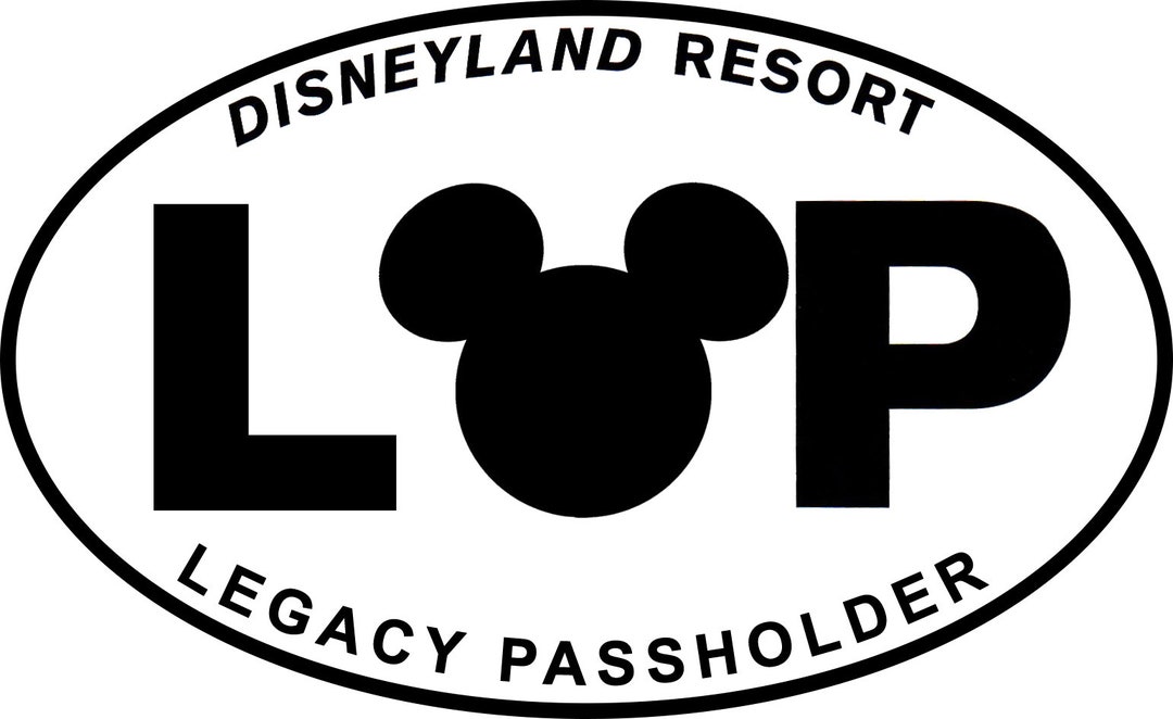 Legacy Passholder Vinyl Sticker - No Background - Etsy