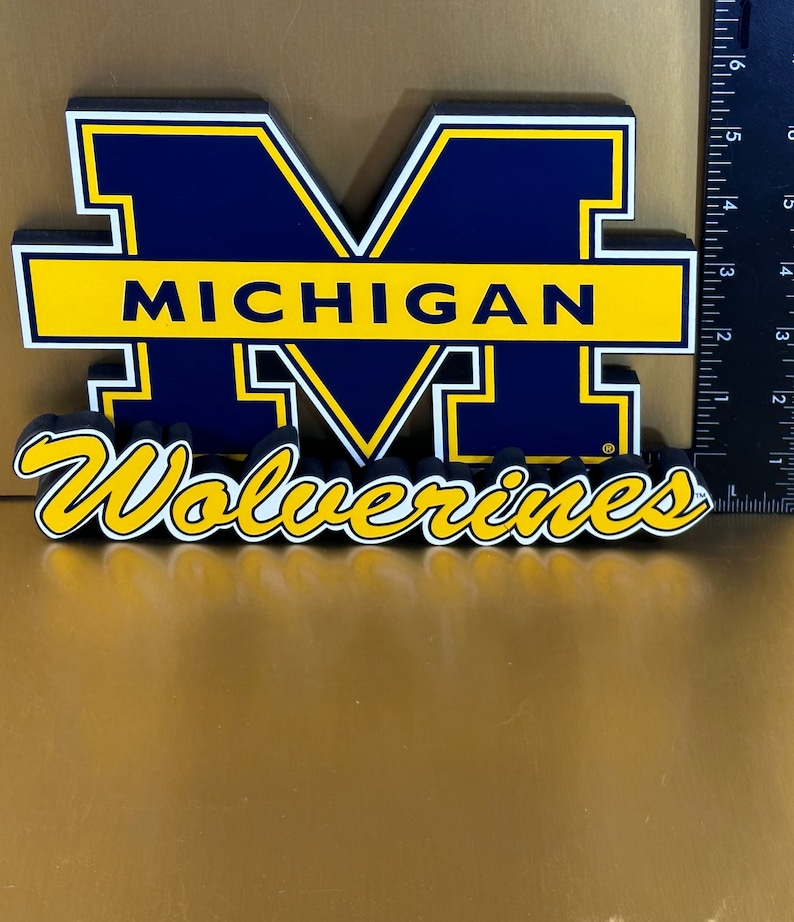 Michigan Wolverines Vintage Collectible Team Logo by Shelia's ...
