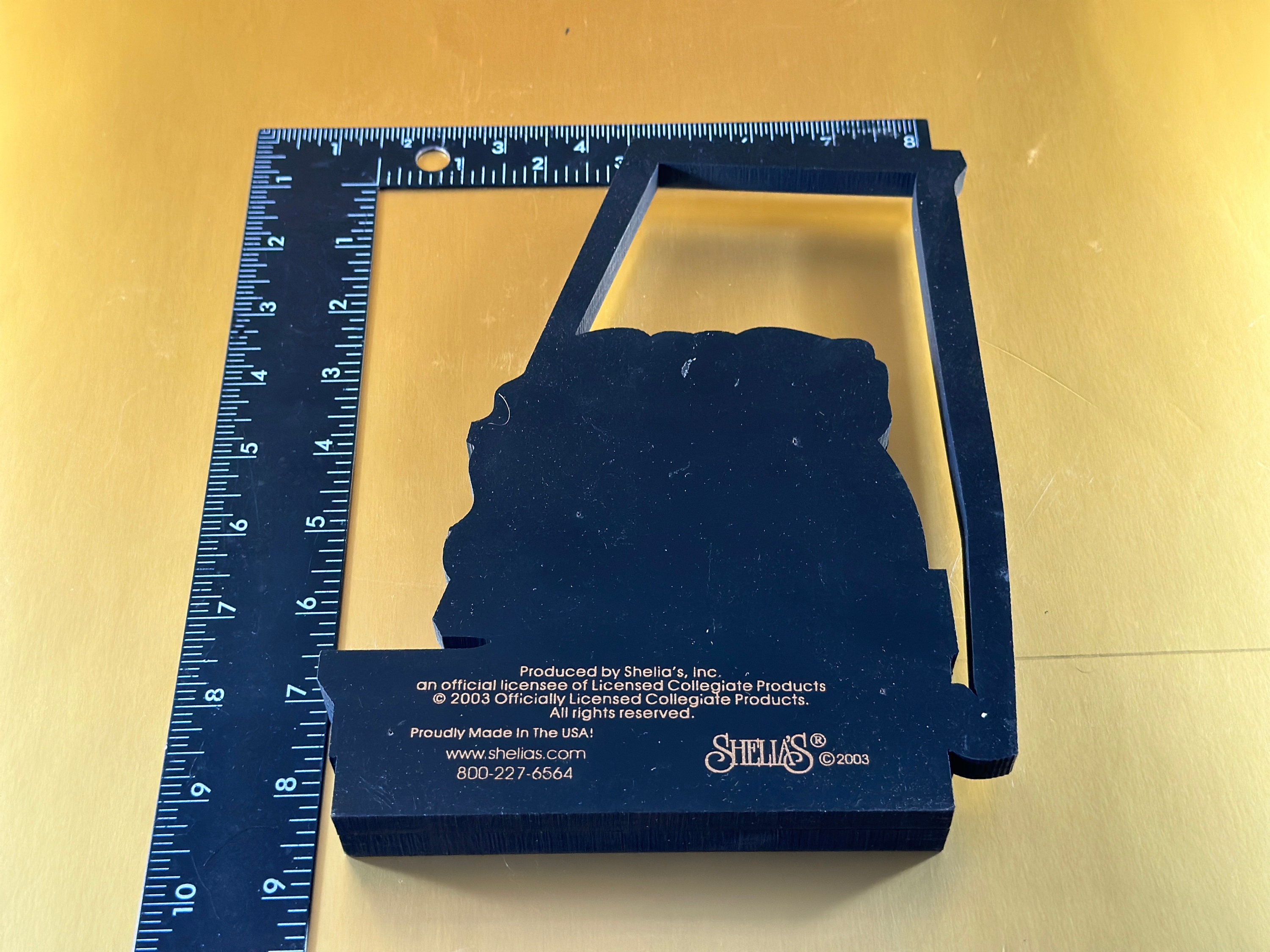 Alabama Crimson Tide Vintage Map Outline Team Decor Shelia's ...