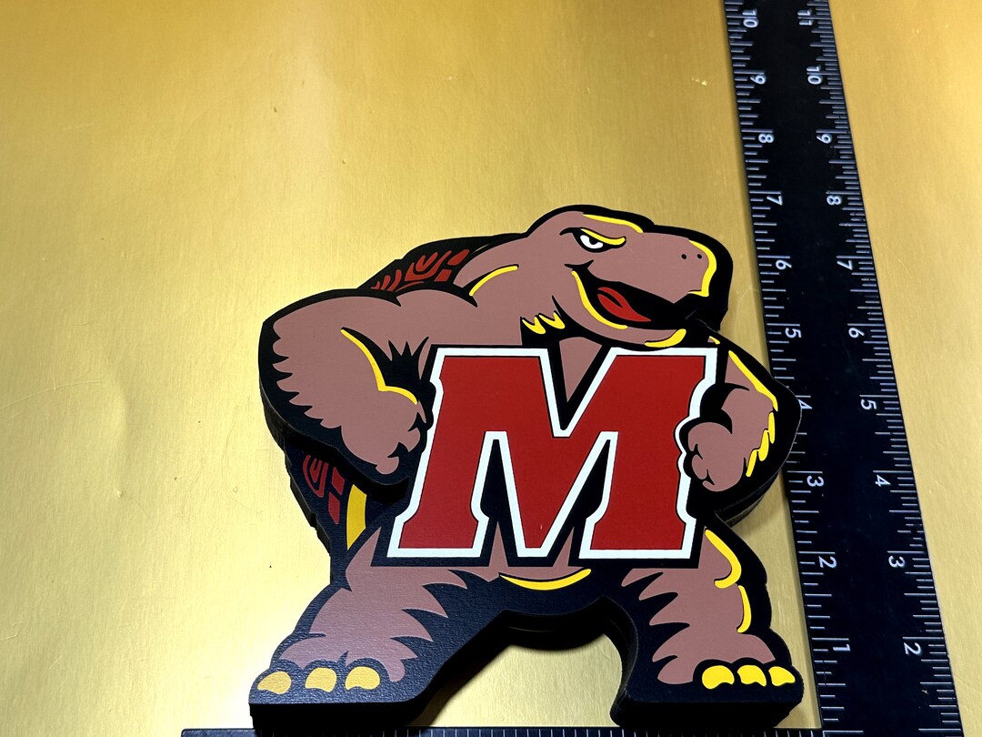 Maryland Terrapins Vintage Wooden Team Logo by Shelia's Collectibles - Etsy