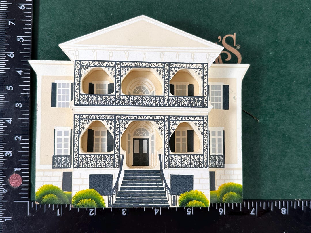 Shelia's Houses Vintage Wooden Replica the Lace House Columbia, SC - Etsy