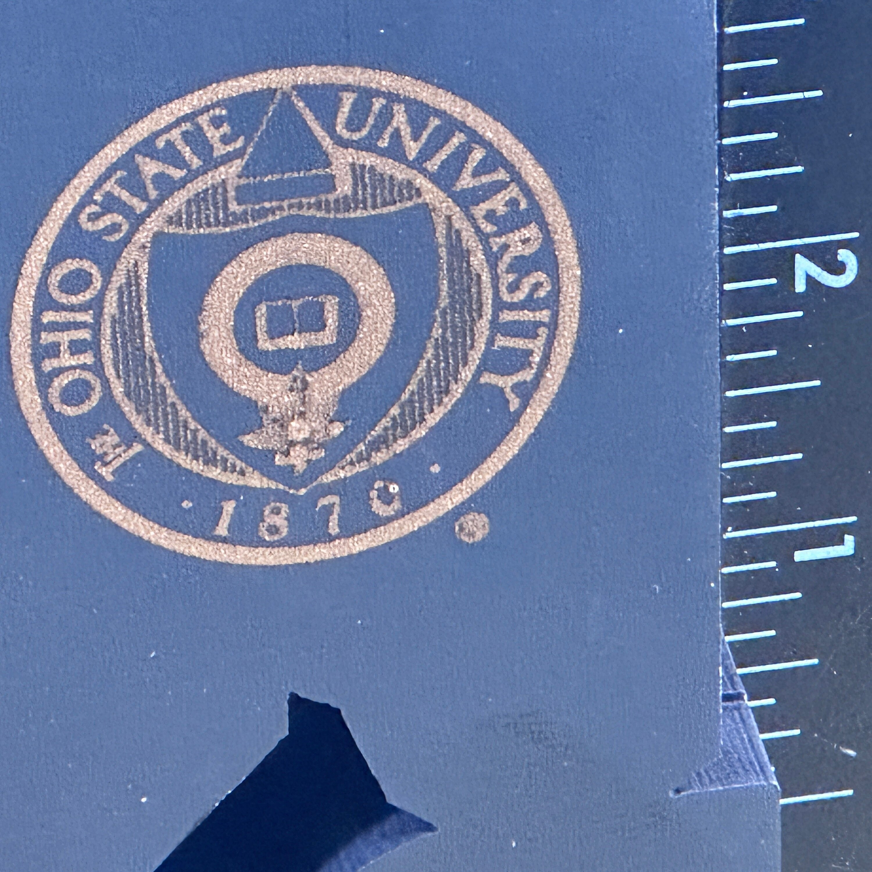 Ohio State Buckeyes Vintage Wooden Team Logo Plaque Shelia's ...