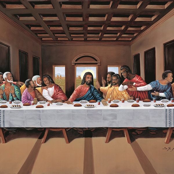 The Last Supper in African American Art - Etsy