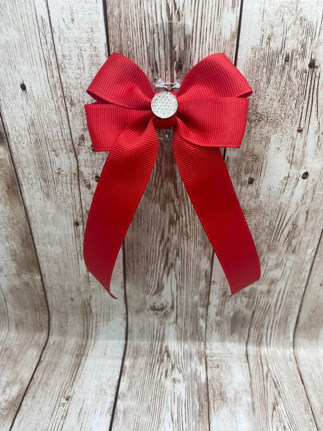 Red Tail Ribbon Caution Ribbon Horse Kicker Ribbon Awareness Ribbon - Etsy