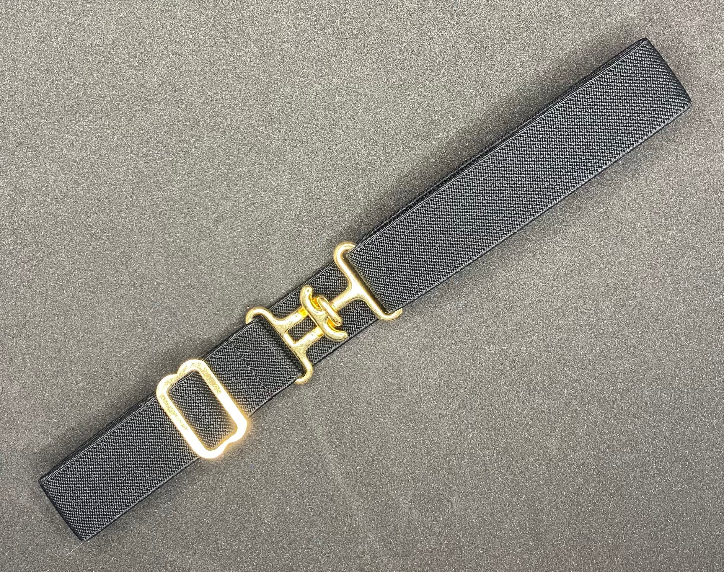1" BLACK Equestrian Belt - Leadline Riding Belt - Surcingle Riding Belt ...