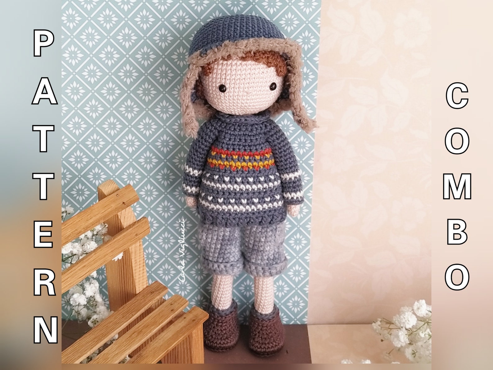 Dolls Eva and Luca. Crochet Amigurumi Dolls. Crochet Dolls - Etsy