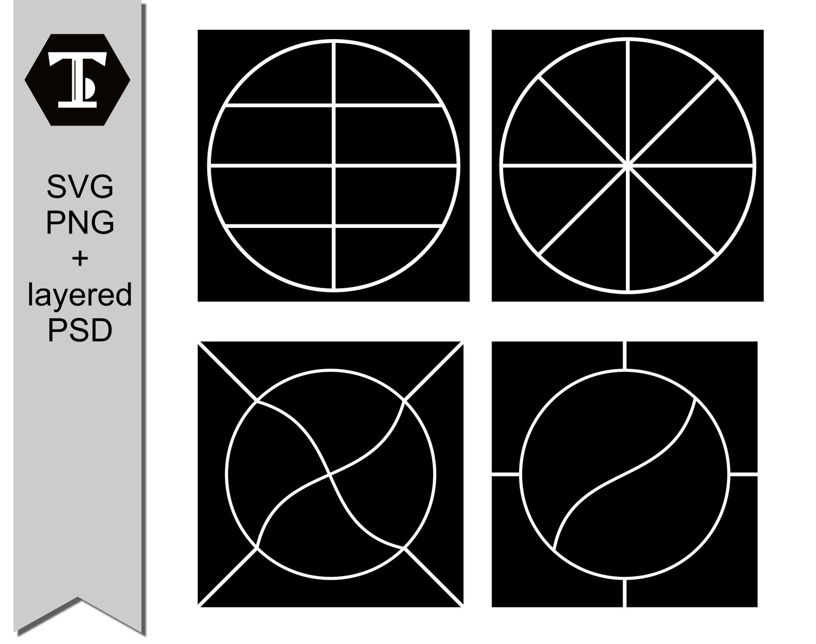 Scrapbook Layout Kit 5 Includeg SVG Layered PSD and PNG - Etsy