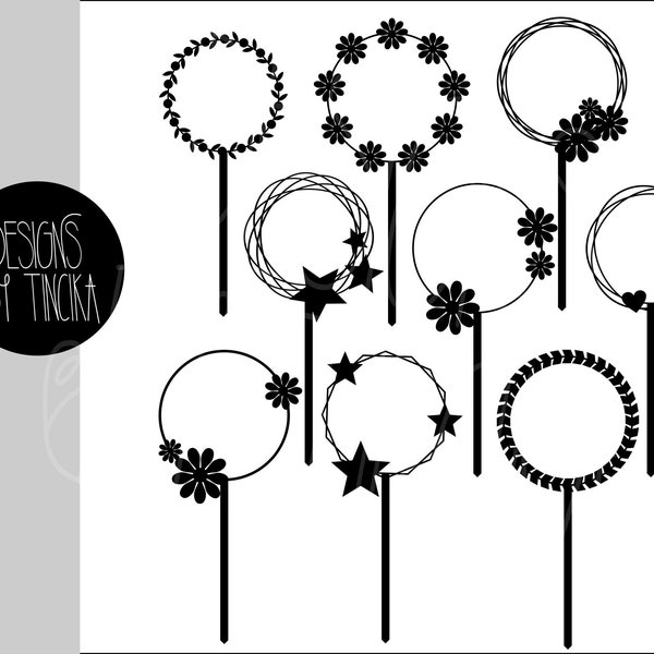 Cake Topper Base - Etsy