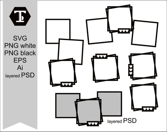 Scrapbook Frame Template