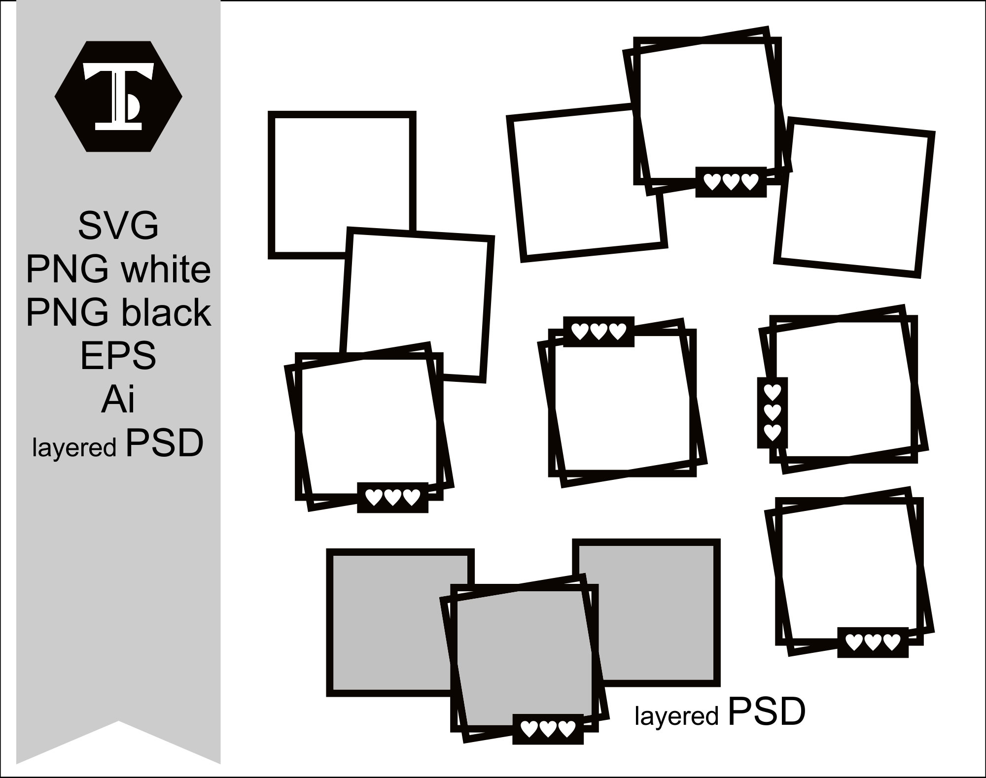 Scrapbook Frame Template