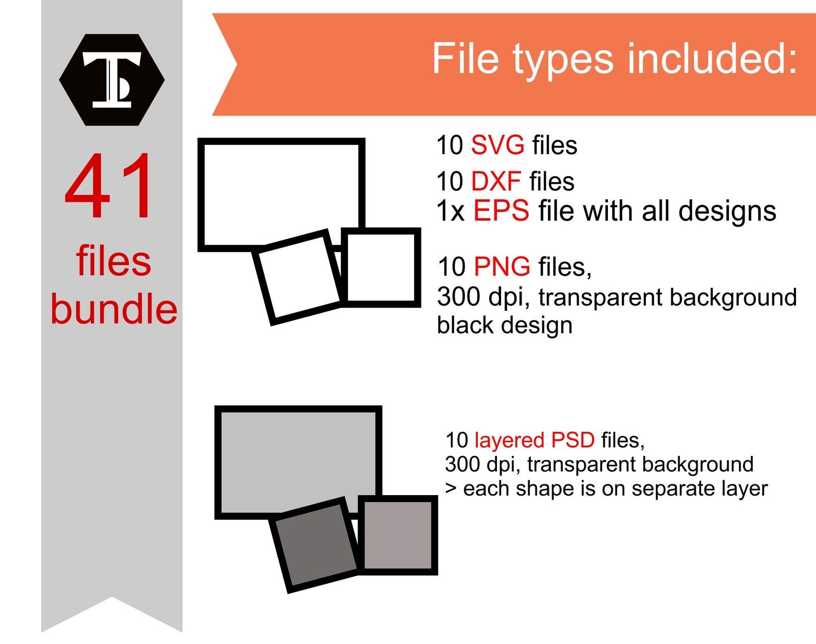 3 Picture Collage Frames Rectangle and Squares Bundle of - Etsy