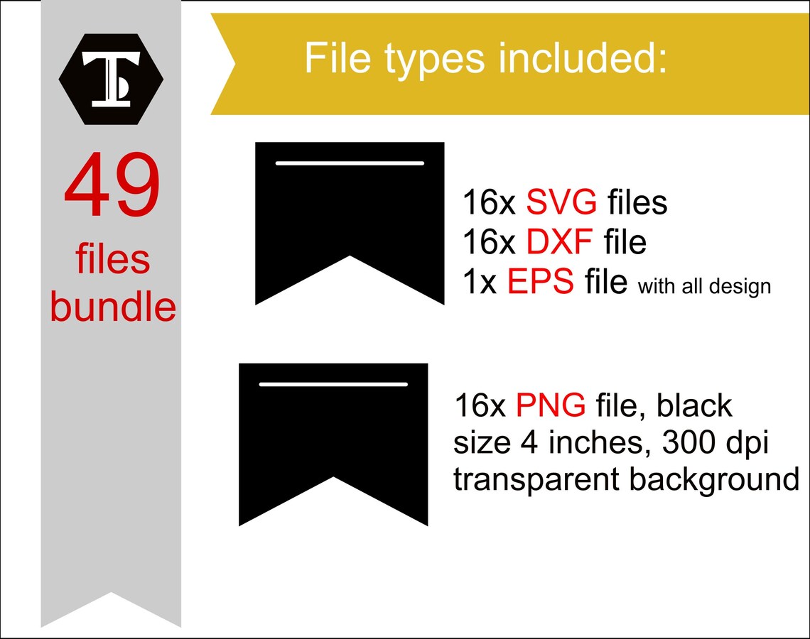 Banner SVG PNG. Basic Banner Shapes Bundle Cut Files for - Etsy