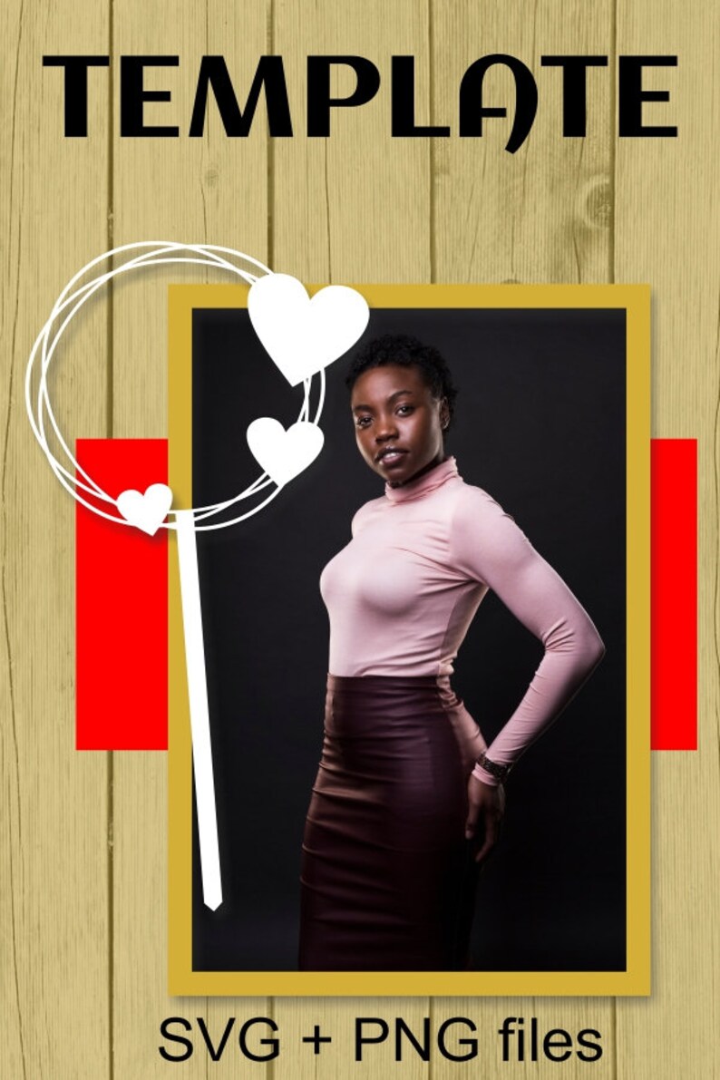 Cake Topper Base SVG PNG Template. - Etsy