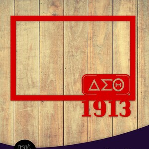 Delta Sigma Theta SVG Picture Frames. - Etsy